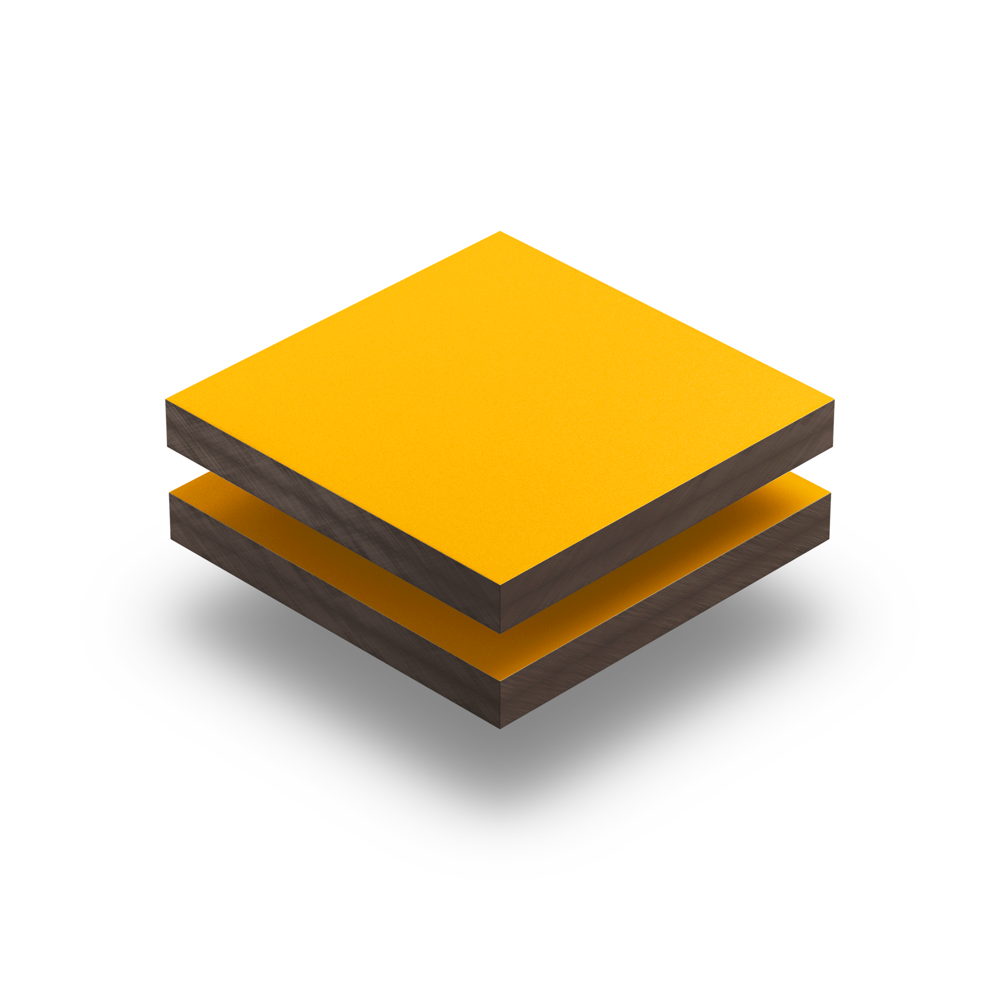 Viti per Trespa® e HPL giallo segnale 4,8 x 38 mm
